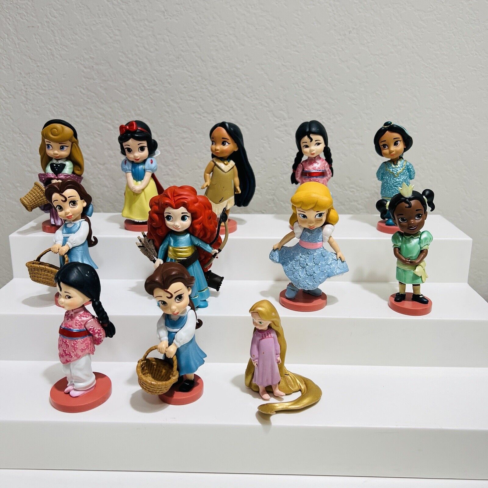 Disney Animators Baby Princess Play Set Princess 12 Figurines Toys Col ...